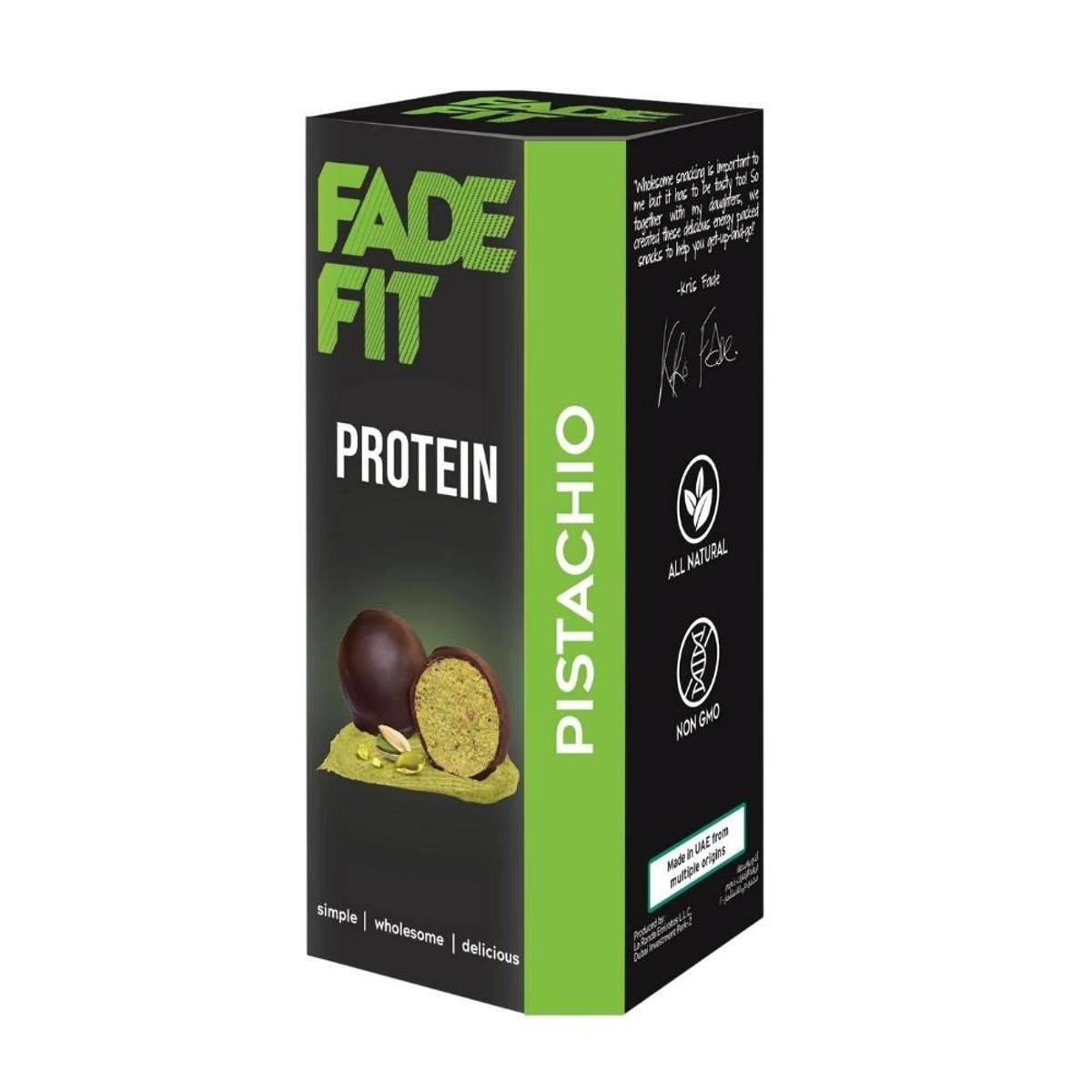 Fade Fit Protein Balls Pistachio 30g – Chemist Warehouse UAE