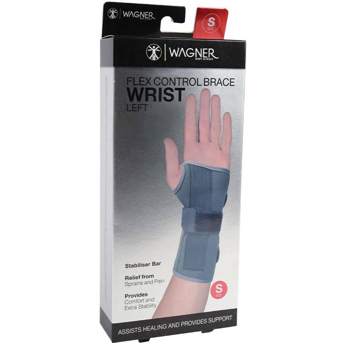 Wagner Body Science Flex Control Brace Left Wrist Small – Chemist ...