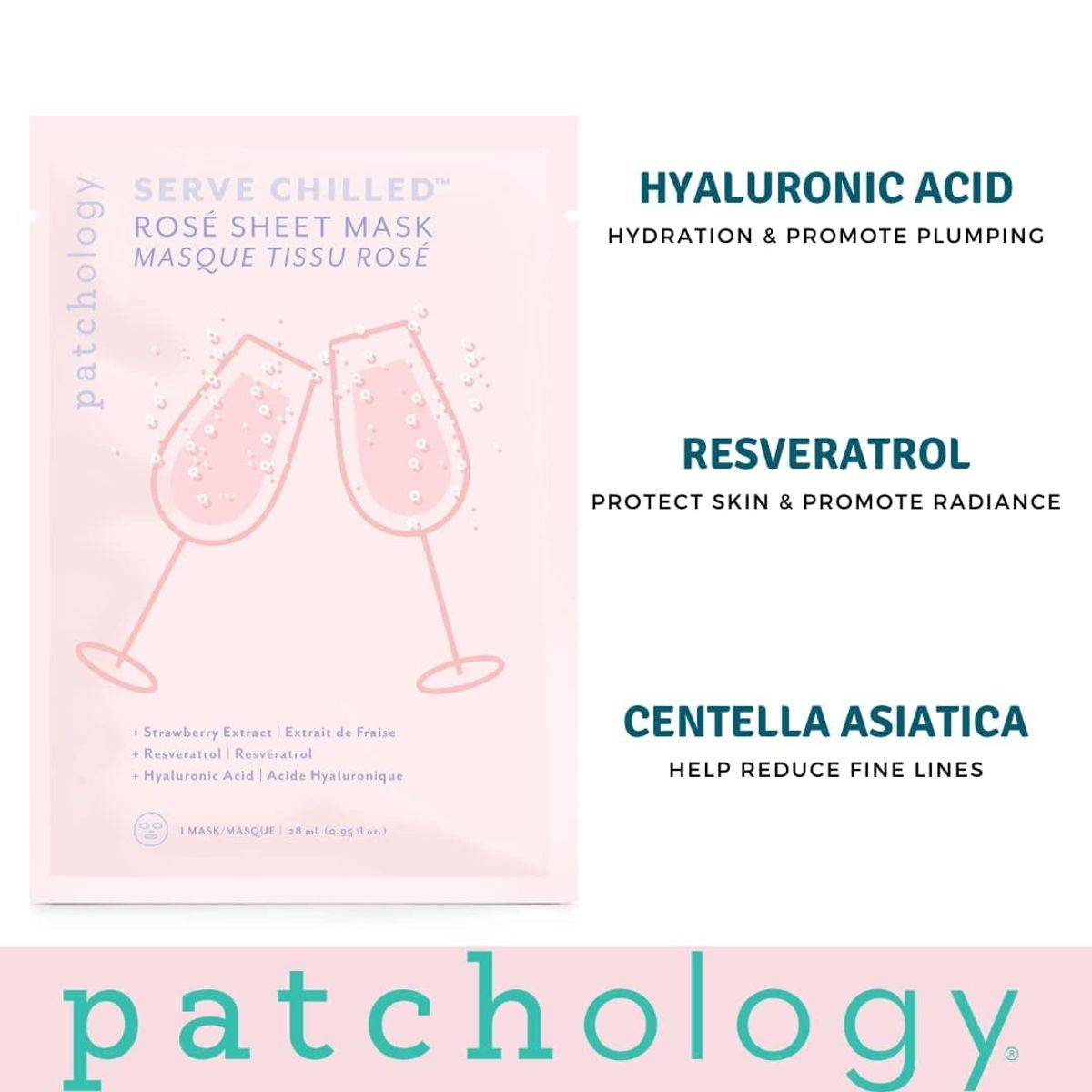 Patchology Serve Chilled Rose Sheet Mask 2 Pack – Chemist Warehouse