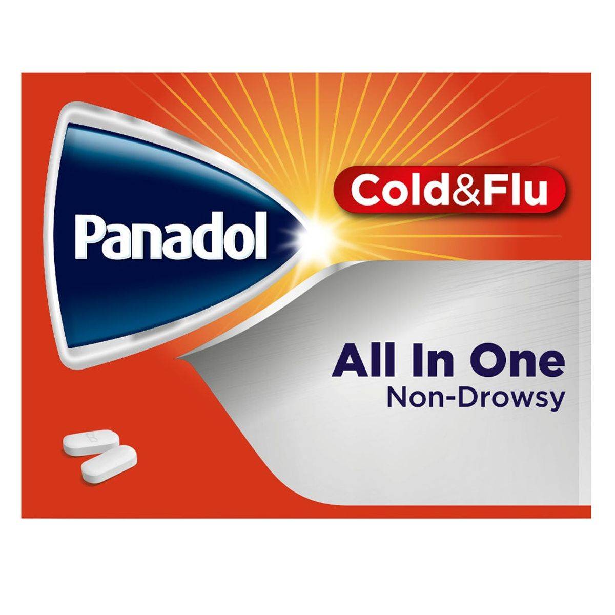 Panadol Cold & Flu All in One 24 Tablets – Chemist Warehouse UAE