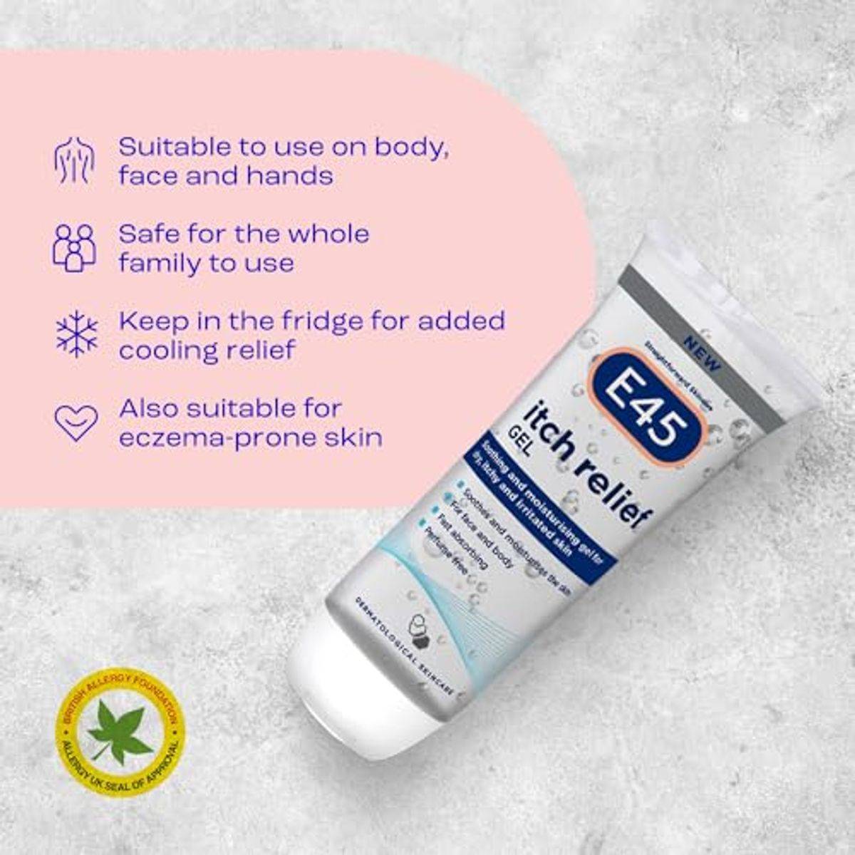 E45 Itch Relief Gel 100ml – Chemist Warehouse