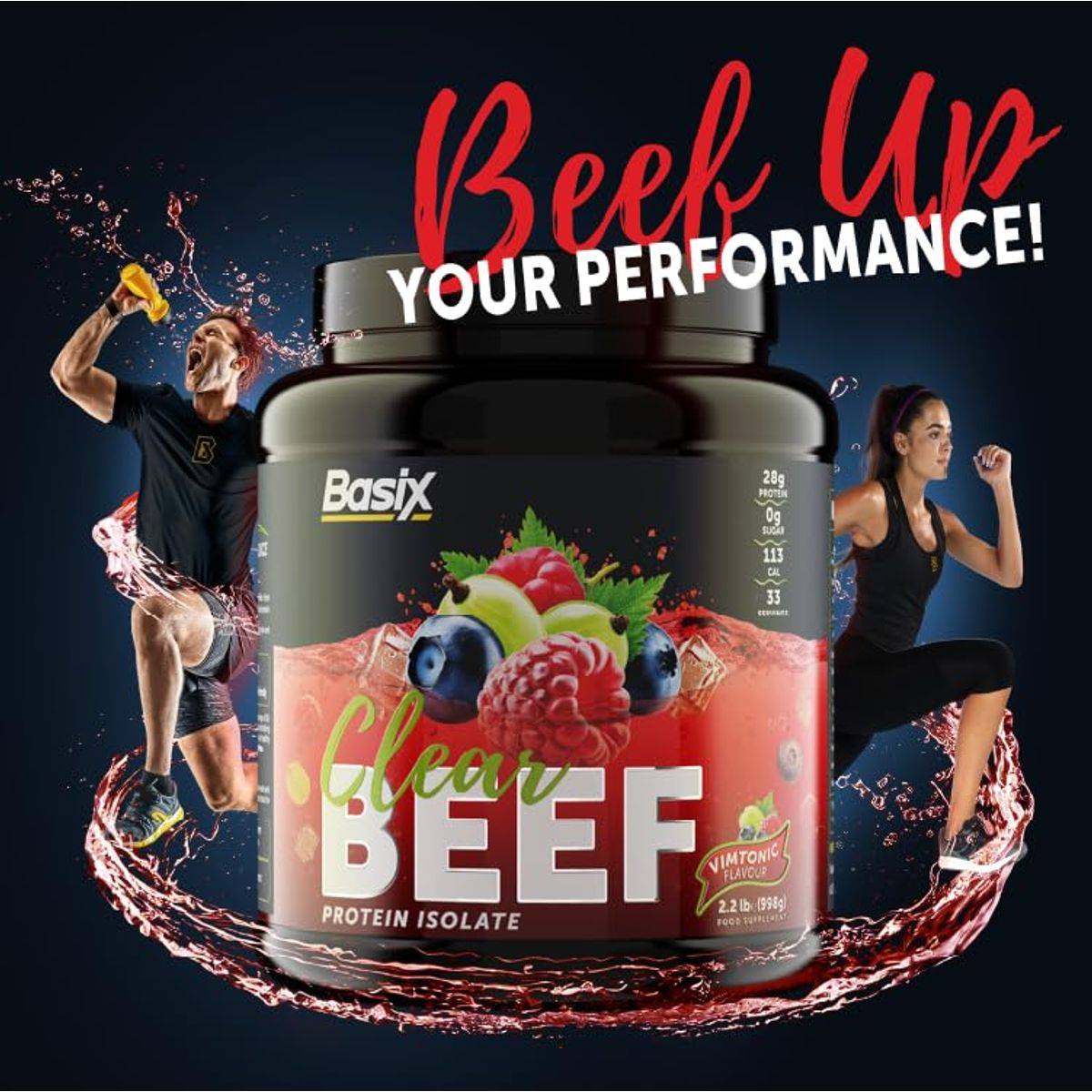 Basix Clear Beef Protein Isolate Vimtonic 2kg – Chemist Warehouse UAE