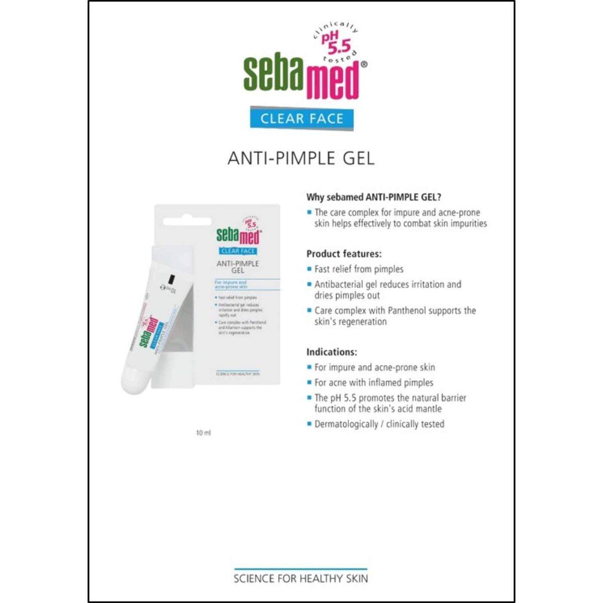 Sebamed Clear Face Anti Pimple Gel 10ml – Chemist Warehouse UAE