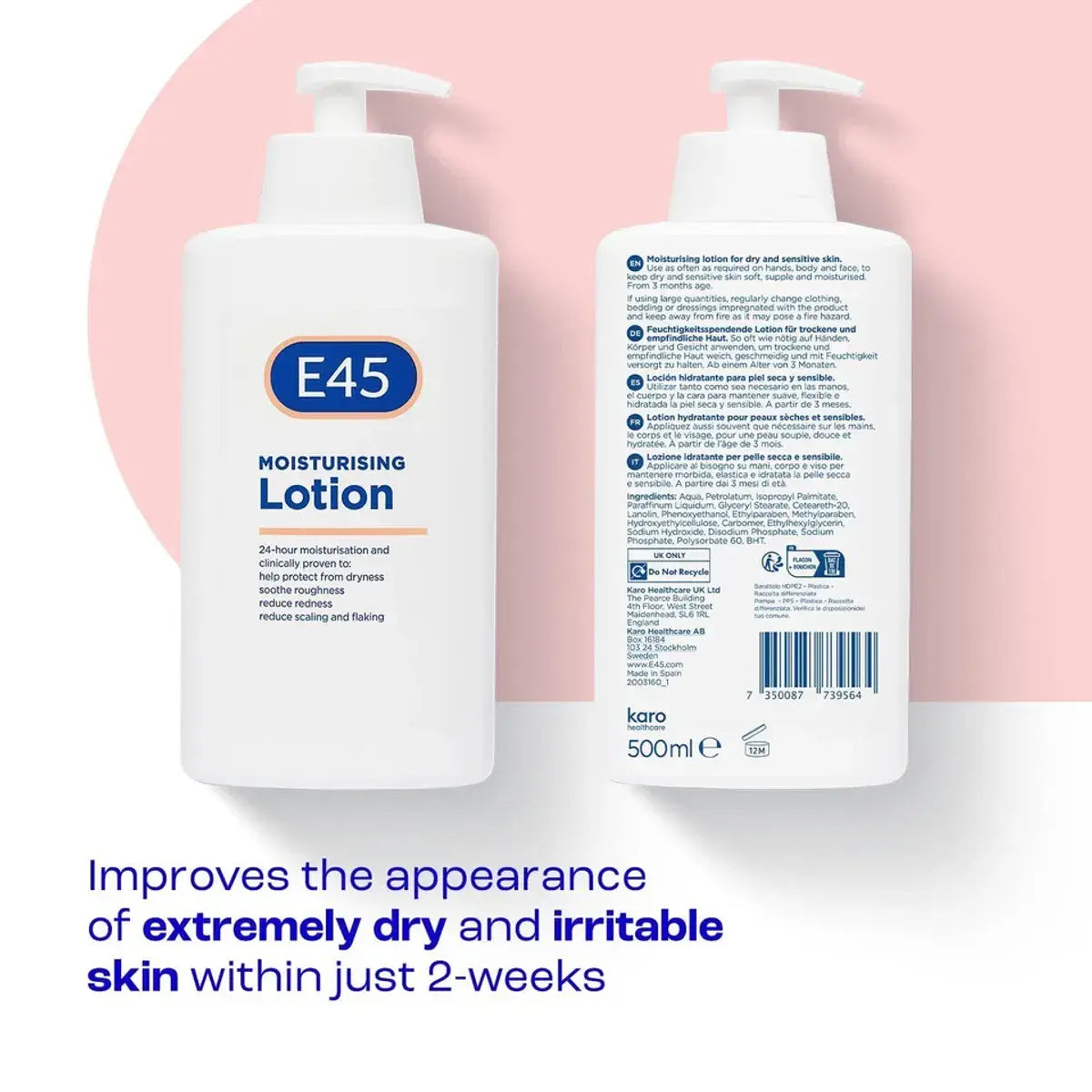 E45 Moisturizing Body Lotion 500ml – Chemist Warehouse UAE