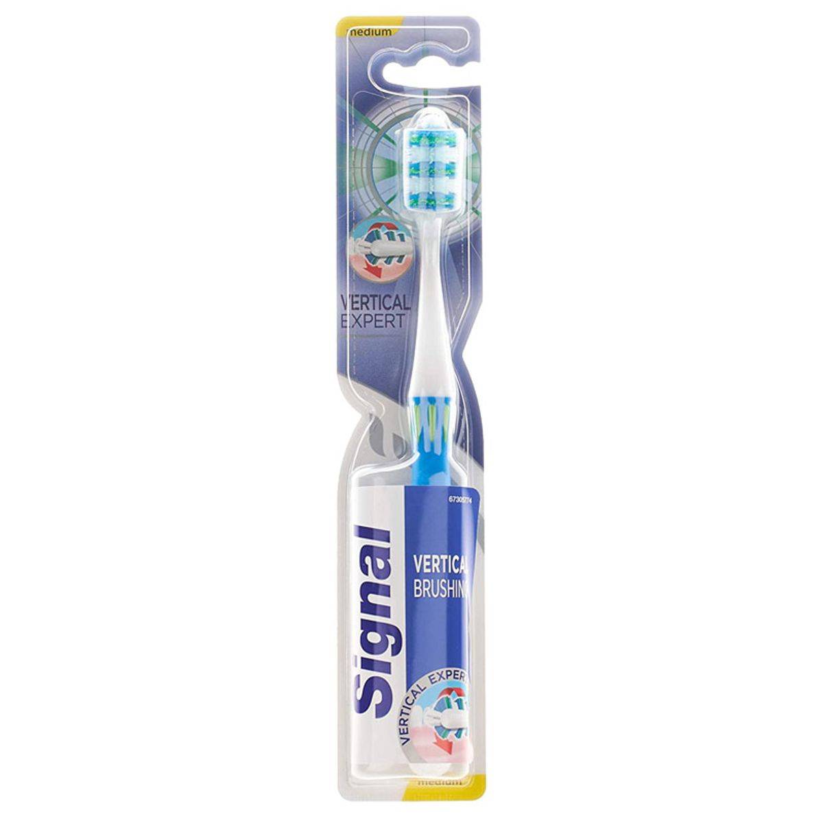 Signal Toothbrush Medium Vertical Expert 1 Piece – Chemist Warehouse UAE