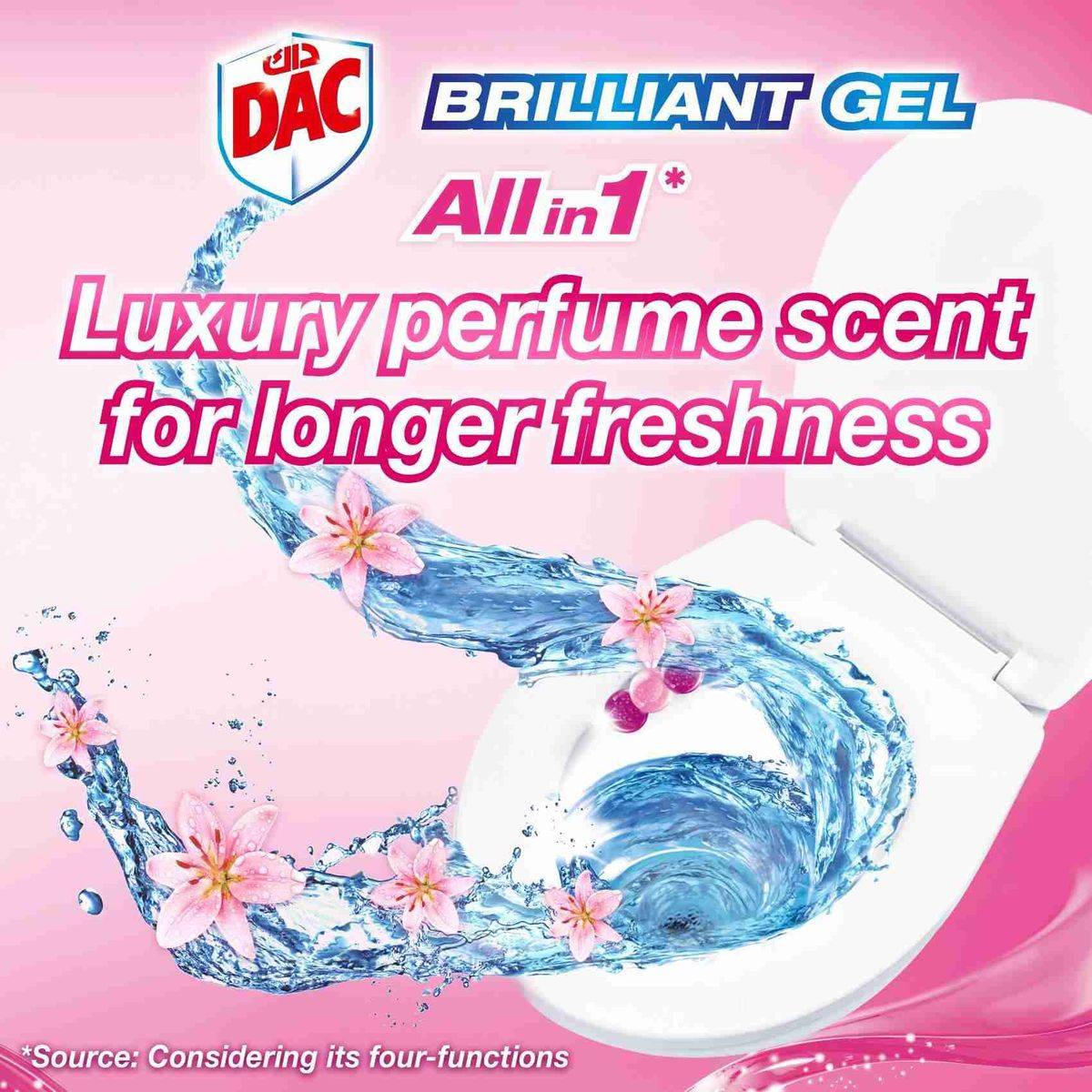 Dac Toilet Rim Block Brilliant Gel Spring 142g – Chemist Warehouse