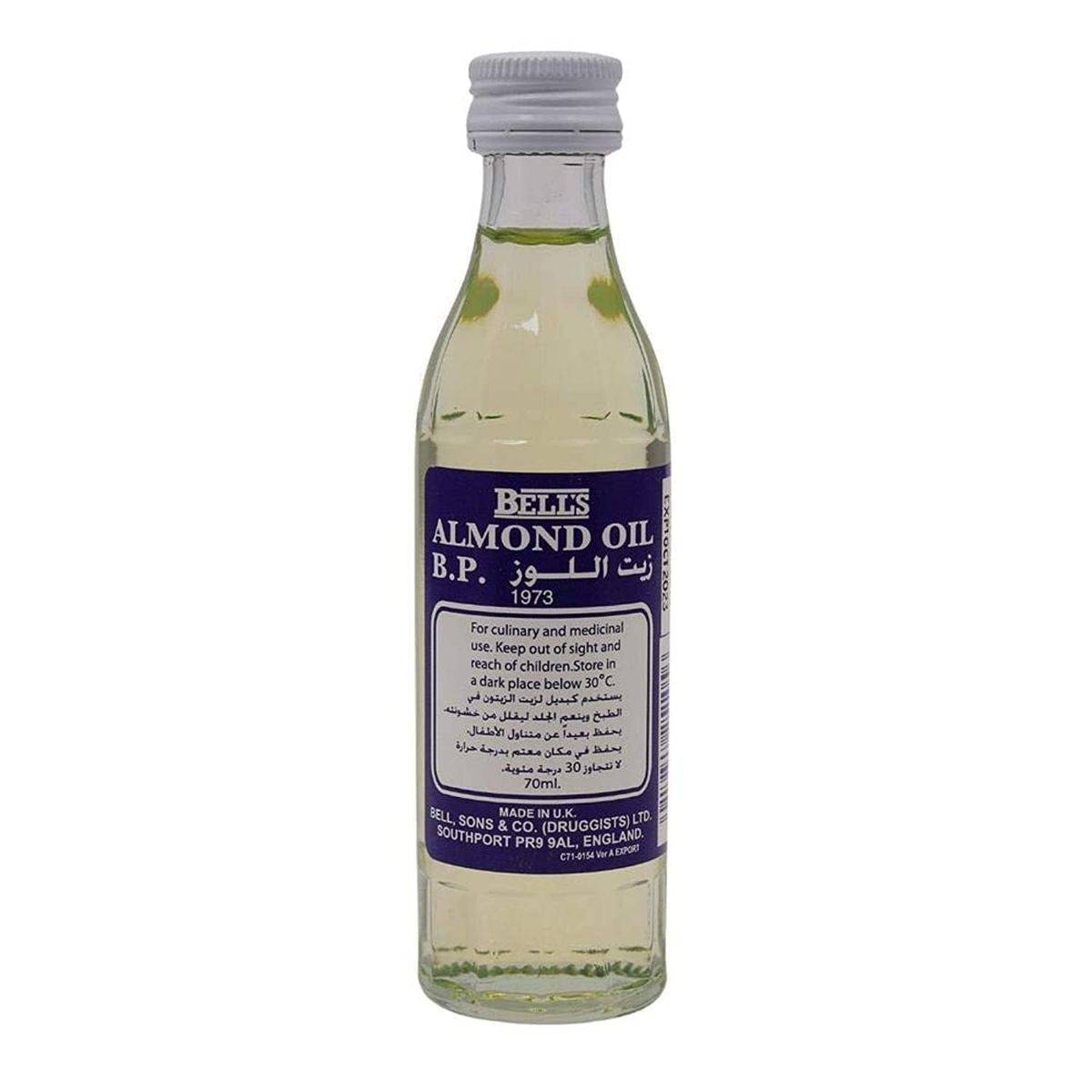 Bells Almond Oil B.P 70ml – Chemist Warehouse UAE