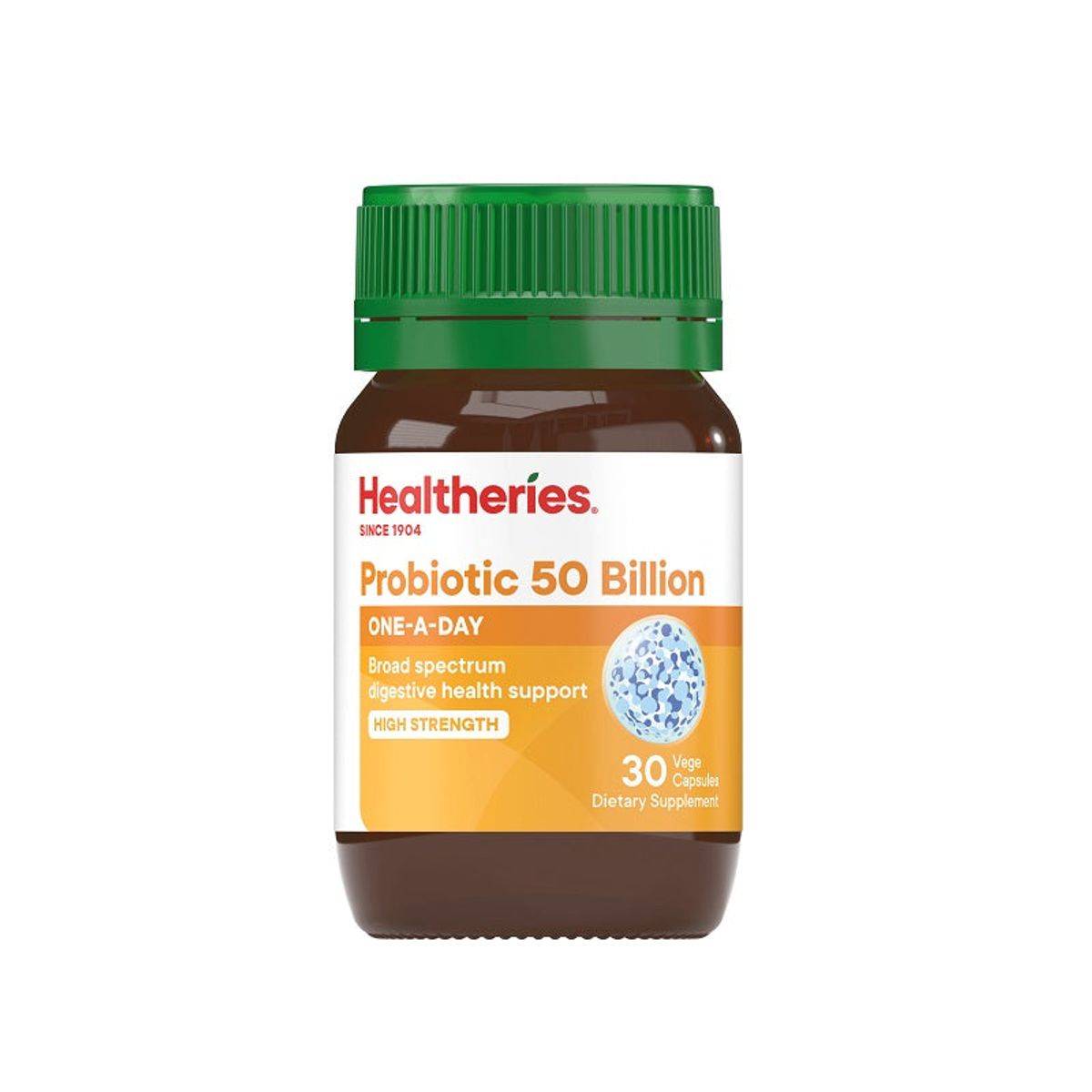 Healtheries Probiotic 50 Billion 30 Capsules – Chemist Warehouse UAE