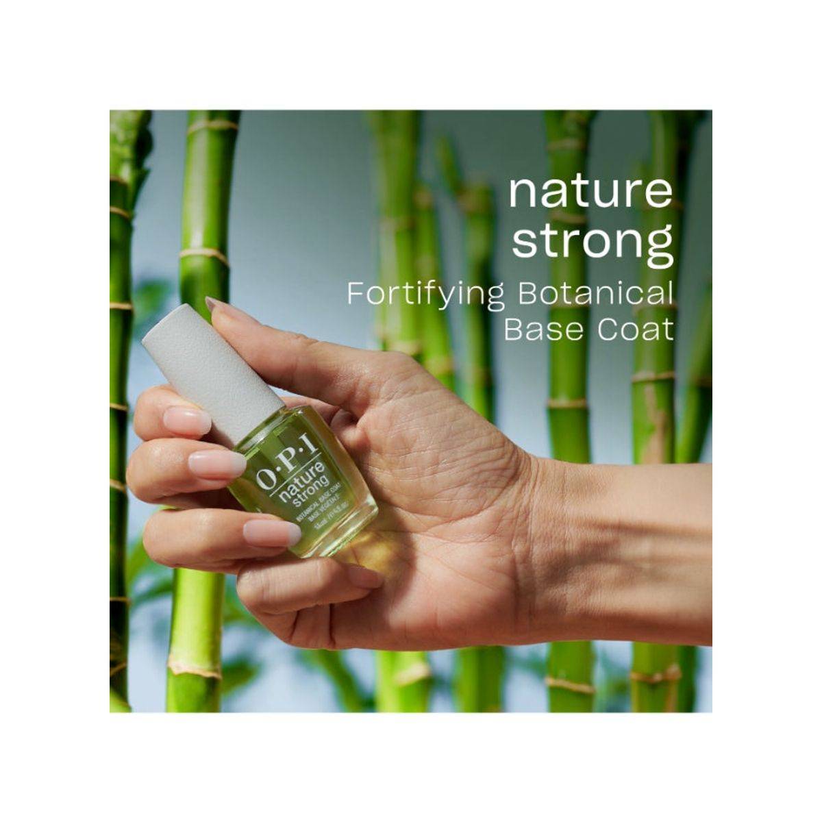 OPI Nature Strong Vegan Lacquer Base Coat Clear Botanical 15ml ...