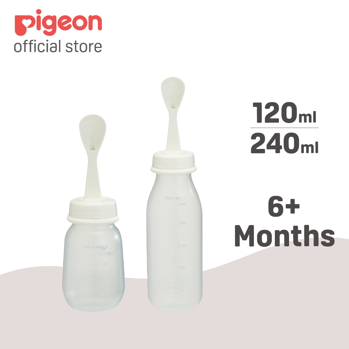 Pigeon Weaning Bottle With Spoon 240ml – Chemist Warehouse UAE