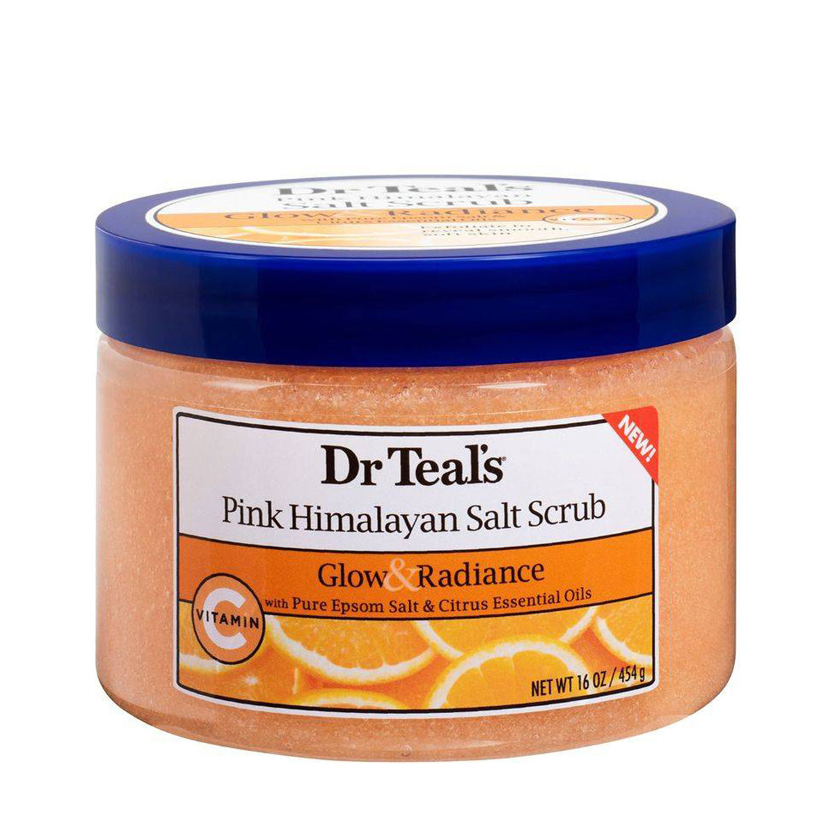 Dr Teals Pink Himalayan Salt Scrub Glow & Radiance 454g – Chemist ...