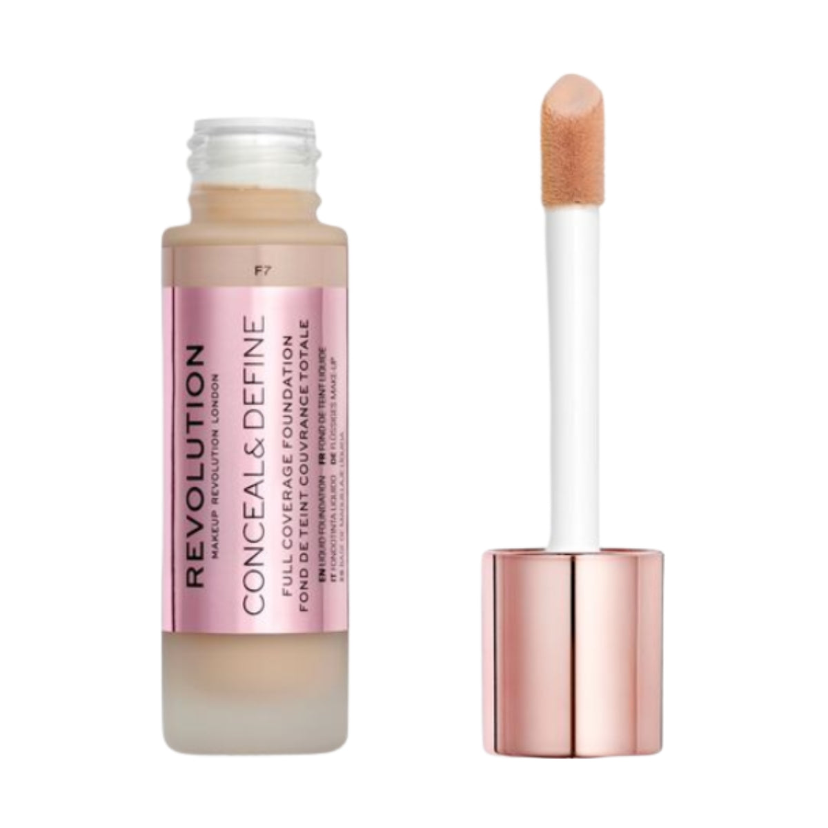 Revolution Makeup Conceal & Define Full Coverage Foundation F7NC 23ml ...